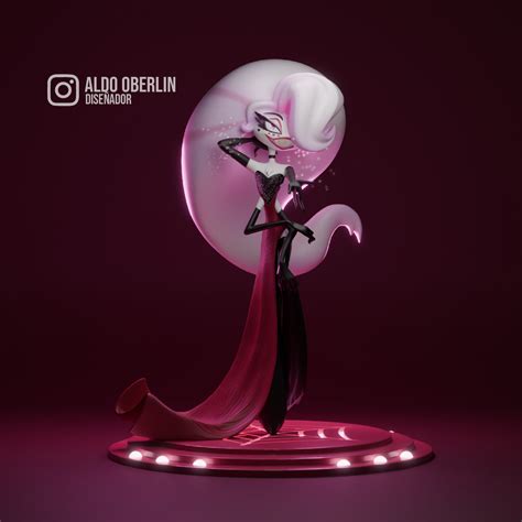 🏨 Hazbin Hotel Angel Dust Drag Queen・ Stl File For 3d Printing・cults