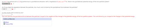 Solved A A Kg Particle And A Kg Particle Have A Chegg