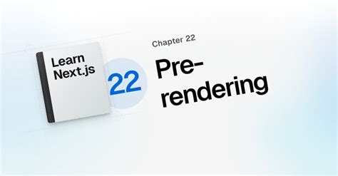 Pages Router Pre Rendering Nextjs