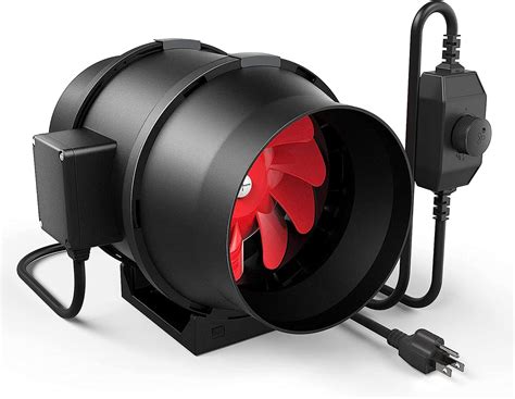 Ipower 4 Inch Inline Booster Speed 106 Cfm Ventilation