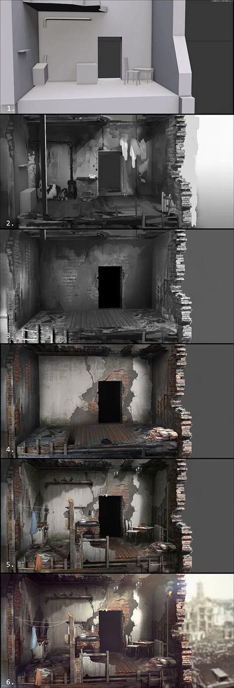 从3d模型开始的2d场景绘制， By Kirill Barybin