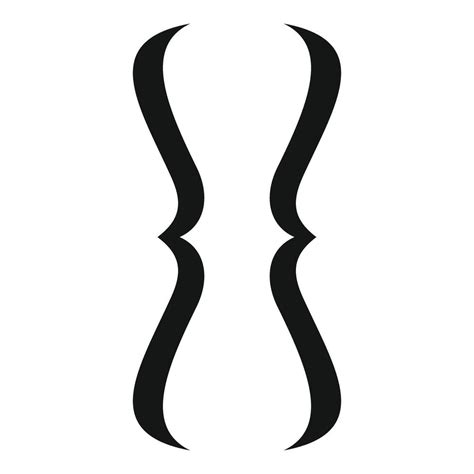 Curly Brackets Symbol Representing Code Block Or Set Notation 52620133