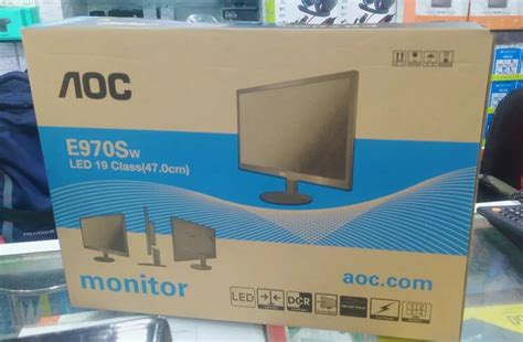 1366x768 E970SW AOC 19 Inch Monitor Gaming Series At 4750 Piece In Palakkad