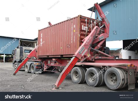 Container Side Loader Images Stock Photos Vectors Shutterstock