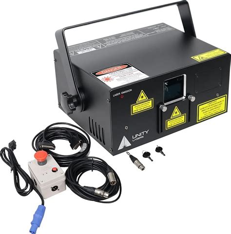 Prox Unity Raw 3 Watt Rgb Laser Light Show Fixture Reverb