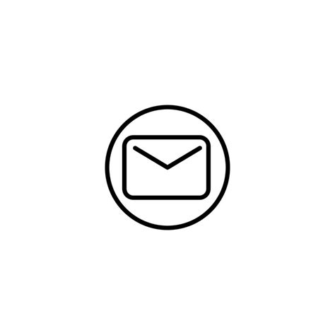 Message Icon With Outline Style 20592403 Vector Art At Vecteezy