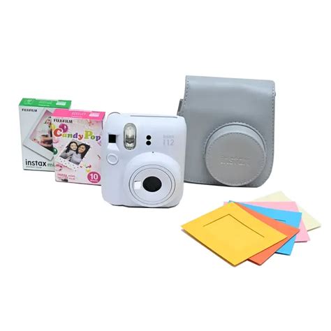 Fujifilm Instax Mini 12 T Box Flaura And Fauna Clay White Icamstore