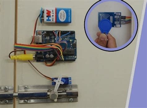 made a rfid based door lock using arduino r arduinoprojects