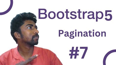 Pagination Bootstrap 5 Web Development Tutorials Tamil Youtube