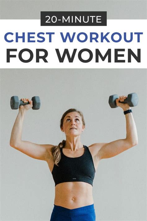 6 Best Chest Exercises For Women Video Nourish Move Love Dumbbell