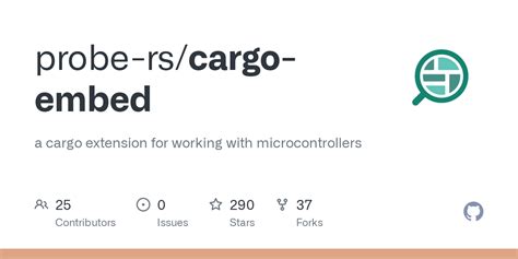 GitHub Probe Rs Cargo Embed A Cargo Extension For Working With Microcontrollers