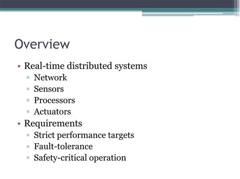 Ppt Dependable Communication Synthesis For Distributed Embedded