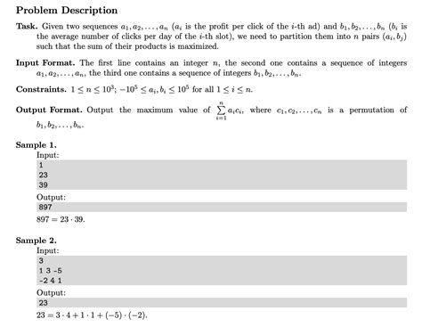 Java Finding The Max Sum Of Pair Wise Products Stack Overflow