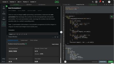 Day4 Geeksforgeeks Gfg160 Geekstreak2024 Potd Nextpermutation