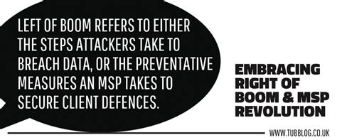 Championing The Cybersecurity Right Of Boom And The Msp Revolution