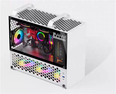 Portable Itx Desktop Case Competitive Micro Case With Meshed Front Panel Competitive Price