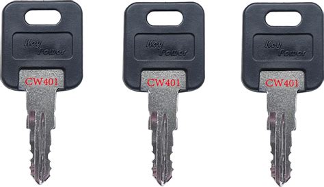 3 Keypower Cw401 Cw451 Keys For Fic Fastec Rv Motorhome Camper Trailer Door Lock