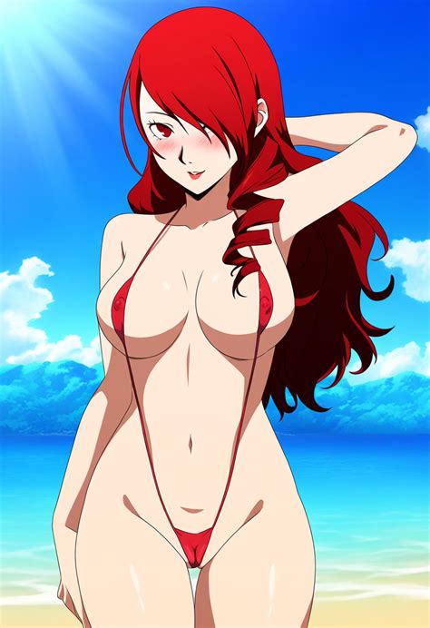 Rule 34 1girls Ai Generated Alternate Costume Atlus Beach Breasts