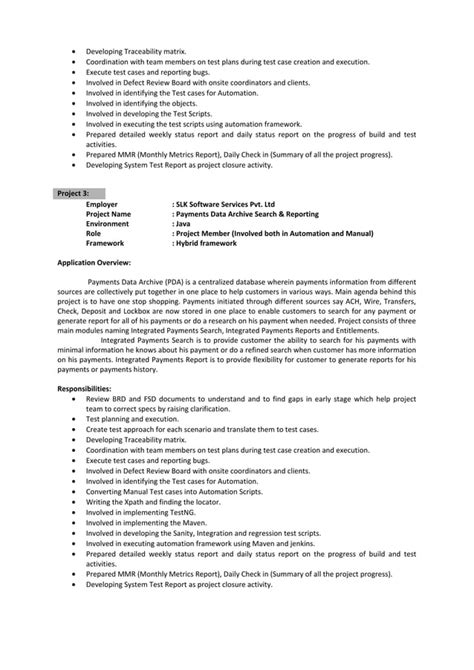 Shravyashree Selenium Automation 3yrs Exp Pdf