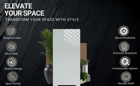 Doors 55 Glass Room Divider Panel And Partition Wall