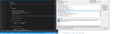 No Highlighting On Fresh Vs2017 Installation · Issue 17 · Samizzo