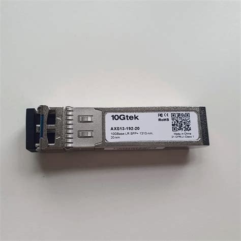 Sfp 10gbit 1310nm Transceiver 10gbase Lr 20km