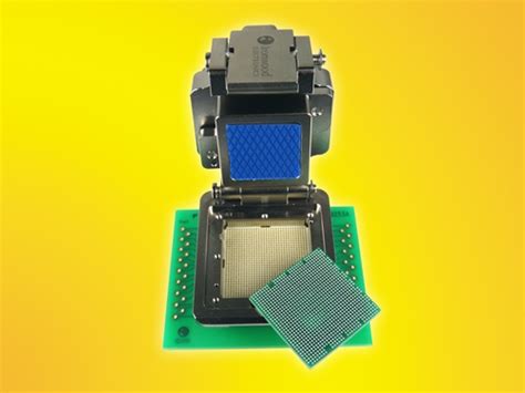 Clamshell Production Test Socket For BGA Ironwood BCE SRL Importation Distribution