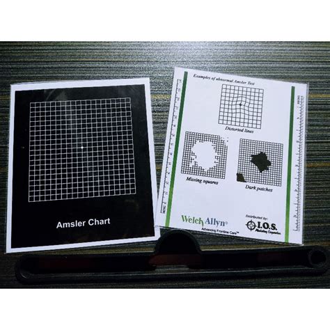 Amsler Chart Precision Vision Chart Shopee Malaysia