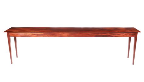 Stephen Swift Mahogany Narrow Console Table Stephen Swift Mahogany Narrow Console Table