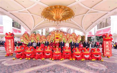 永利金龍醒獅喜迎甲辰龍年 澳門蓮花衛視