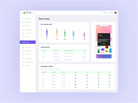 SEO Audit Software UI Design On Behance