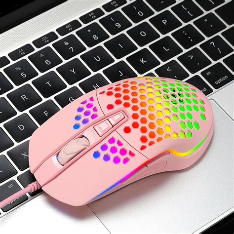Gaming Mice Mouse 6400 Dpi Usb Rgb Flowing Backlit Grandado