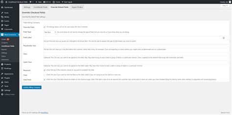 Conditional Woo Checkout Field Pro Amplify Plugins