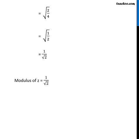 Question 6 Find Modulus Argument Of 1 2i 1 3i