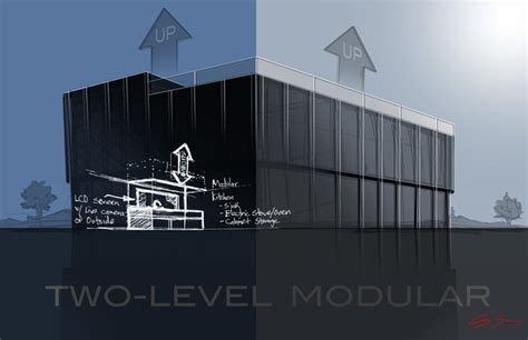 Two Level Modular Architecture By Carey Lyn At Coroflot Com