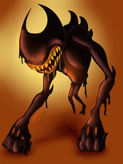 Beast Bendy By Mizu Kitsune On Deviantart