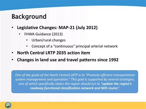 Using Geospatial Analysis To Update The Regions Functional Classification Ppt Using Geospatial Analysis To Update The Regions Functional Classification Ppt