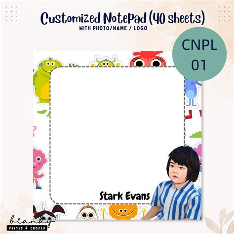 Customized Notepad Memo Pad Sheets Shopee Philippines