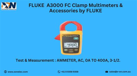 Fluke A3000 Fc Clamp Meter Advanced Wireless Test And Measurement