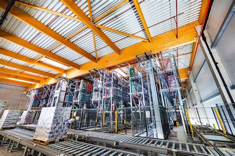 Logistics Center For Austrian Food Retailer Fully Automatic High Bay