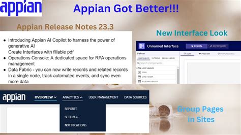 Appian Release Notes 233 Appian Tutorial Youtube