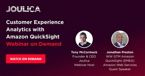 Customer Experience Analytics With Amazon Quicksight Webinar