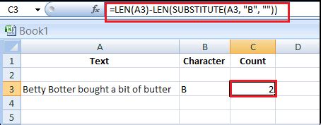 How To Count Characters In Excel Text Analysis Free Online Tutorial