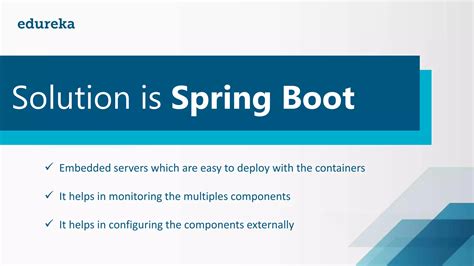 Microservices With Spring Boot Tutorial Edureka Pdf