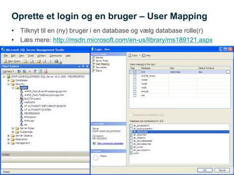 Mapinfo Pro Og Sql Server Uden Opgaver Ppt
