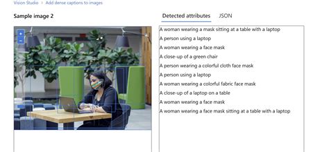 Difficulty Retrieving Dense Captions With Densecaptions Via Sdk In
