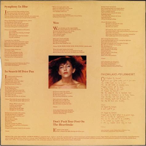 Kate Bush Lionheart Vinyl Lp 1978 Japan Import W Obi And Lyrics