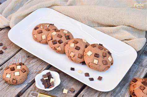 Cookies 3 Chocolats Les Pépites De Cloé