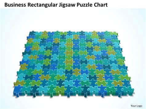 Business PowerPoint Templates Rectangular Jigsaw Problem Solving Puzzle Piece Chart Sales PPT
