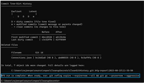 Step By Step Bfg Repo Cleaner Tool Clean Up The Git History Rajeev Pentyala Technical